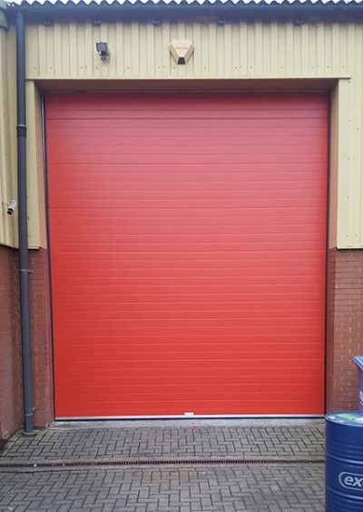 Sectional Doors for UK homes & business premises by B & L Shutters Ltd
