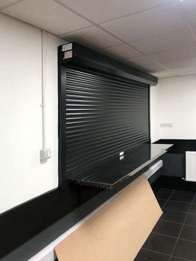 Serving Hatch Shutters For Commercial Catering: by B & L Roller Shutters