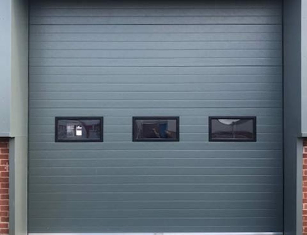 Extruded Aluminium Compact Serving Hatch Shutter by B & L