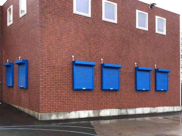 BL 44 Window Shutters for Commercial Premises by B & L Birmingham