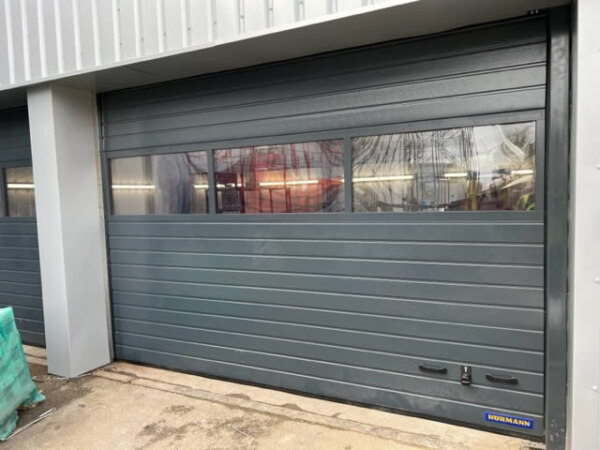 SPU F42 Hormann Sectional Door Installation by B & L Shutters