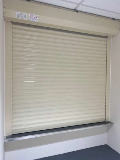 Compact extruded counter shutters by B & L Shutters Birmingham